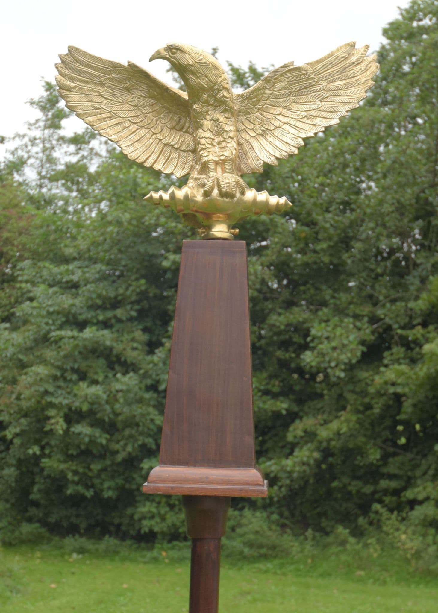 Aquila- Standard Roman Legionary Eagle with Wooden Shaft