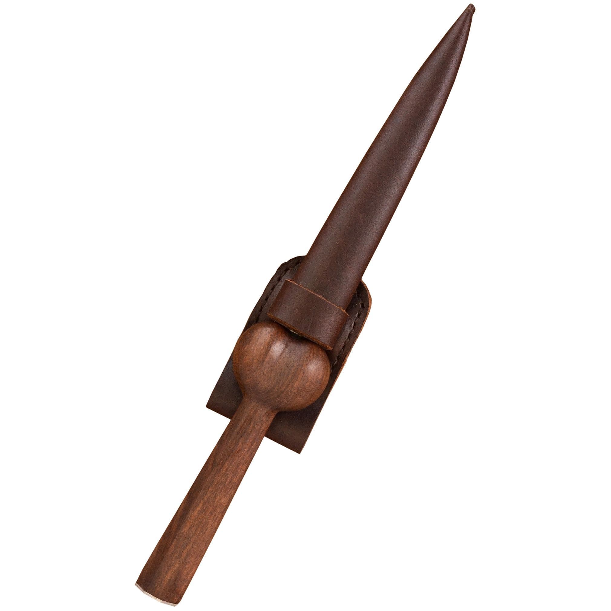 Bollock Dagger with Leather Sheath