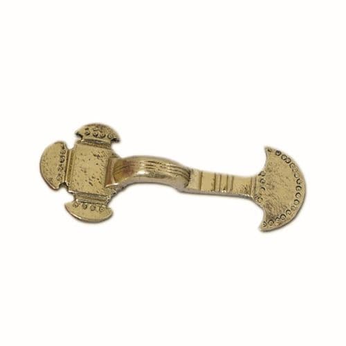 Brass Anglo-Saxon Bow Fibula