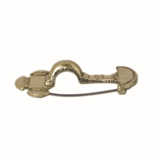 Brass Anglo-Saxon Bow Fibula