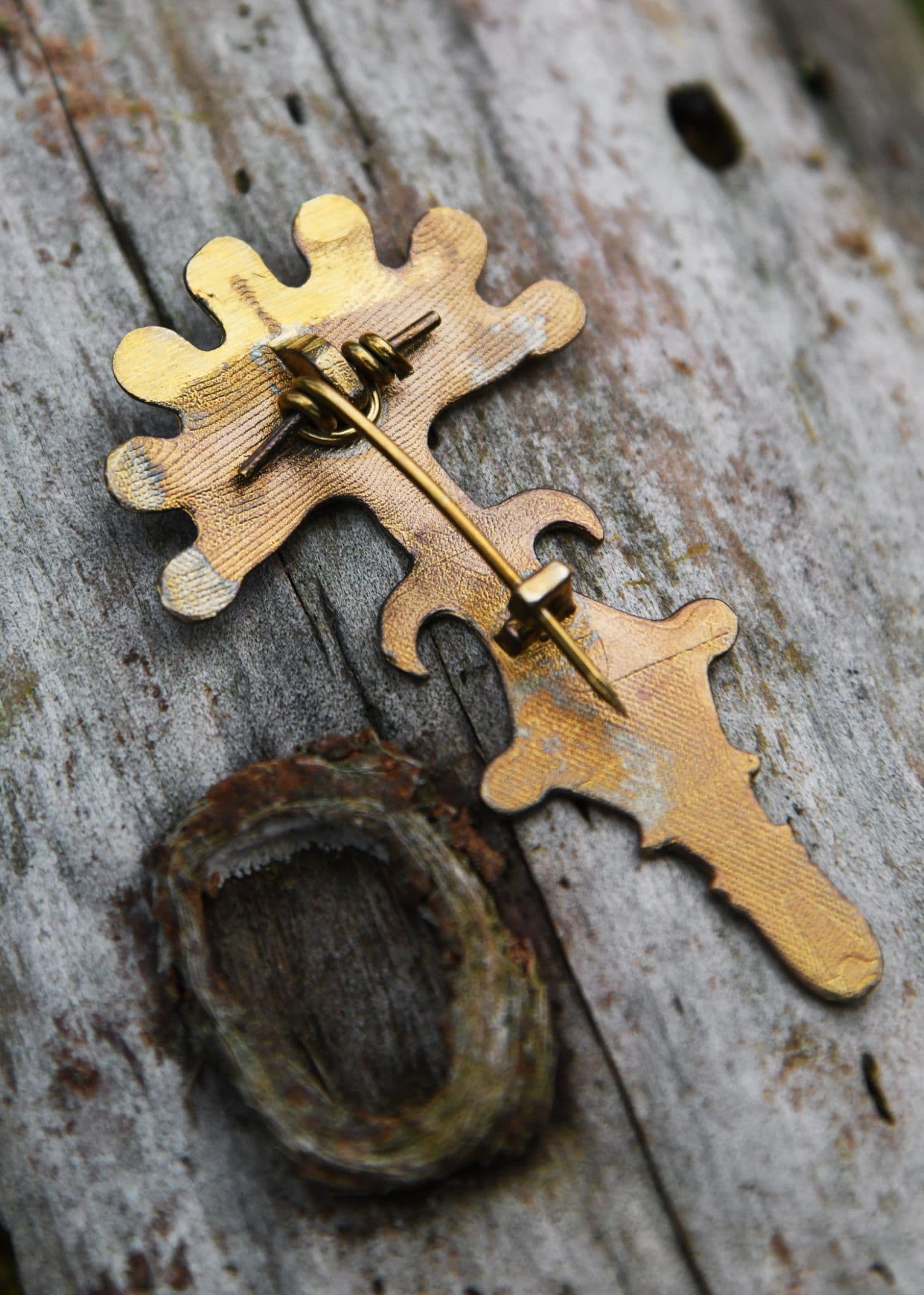 Brass Fibula -3