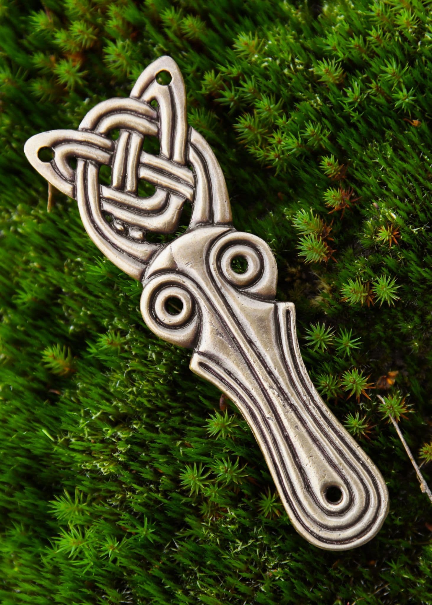 Brass Nasal Guard Fitting -Dragon -DIY Projects