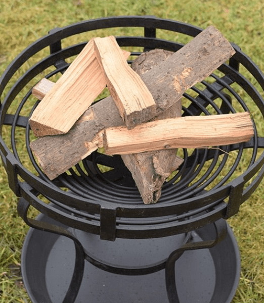 Fire Pit With Collecting Tray