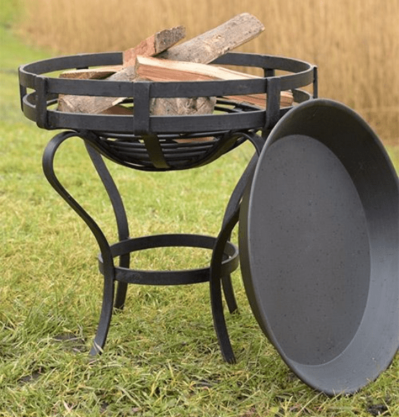 Fire Pit With Collecting Tray