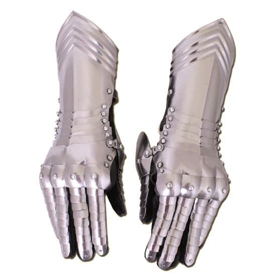 Gauntlets Pair from 1 2mm Steel