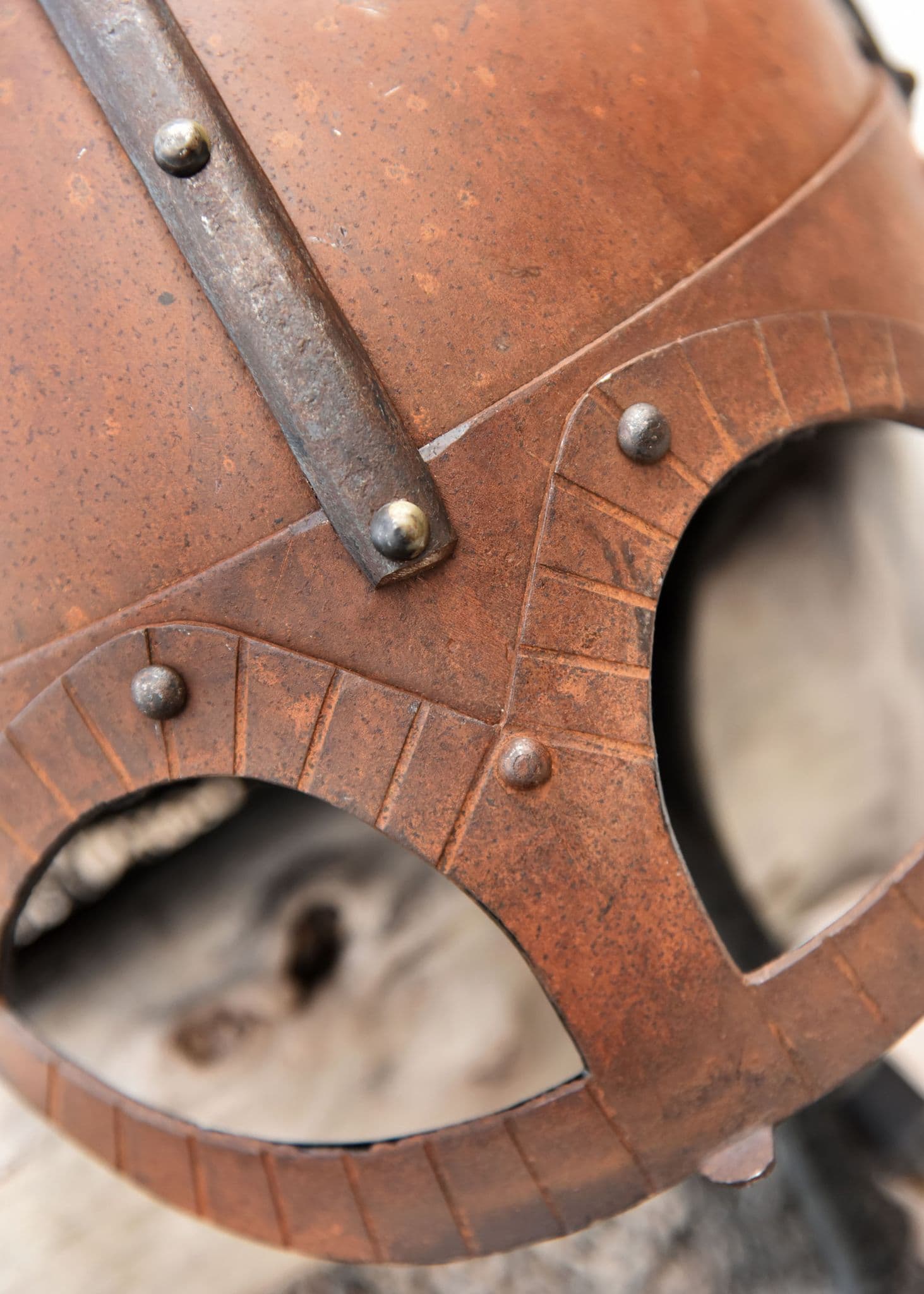 Gjermundbu Helmet with Riveted Aventail