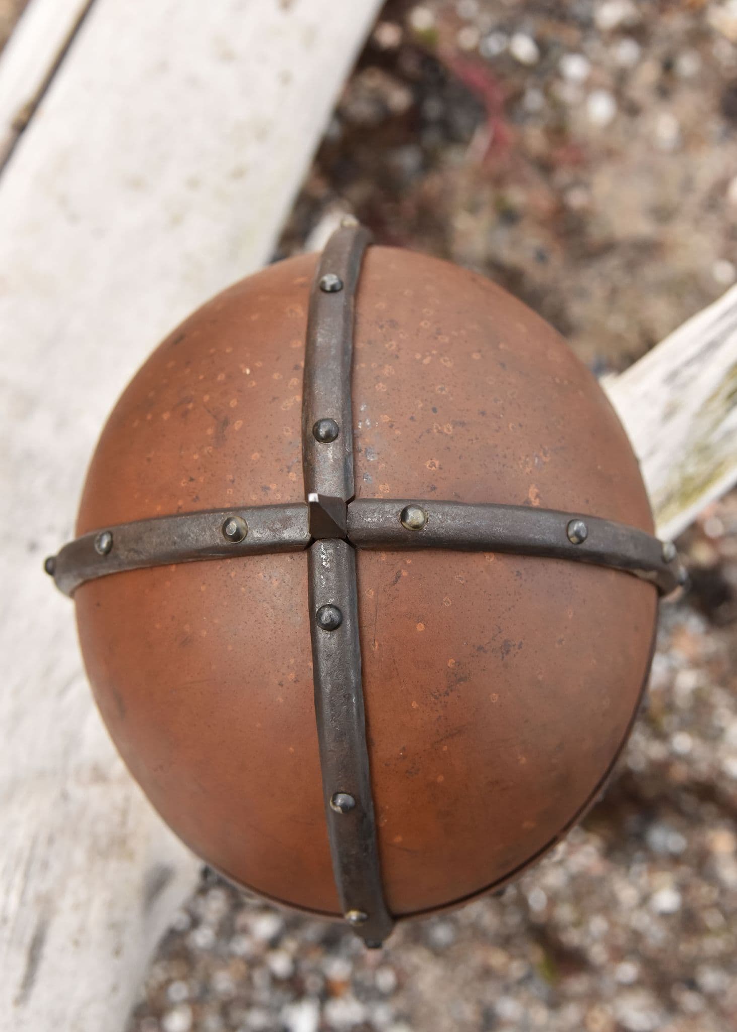Gjermundbu Helmet with Riveted Aventail