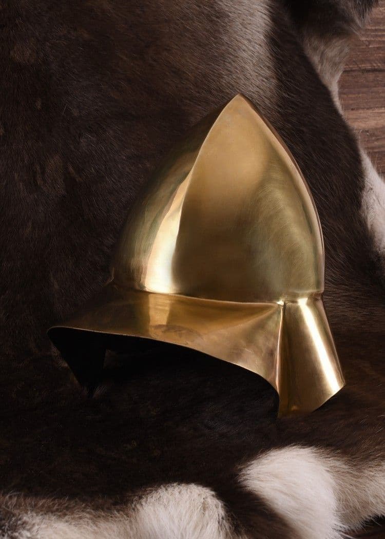 Greek Boeotian helmet Brass 4th C BC