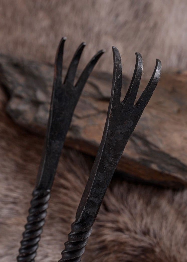 Hand Forged Iron Tongs