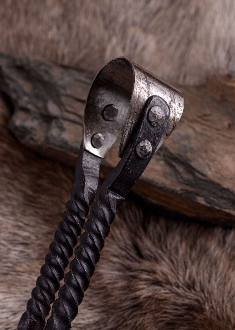 Hand Forged Iron Tongs