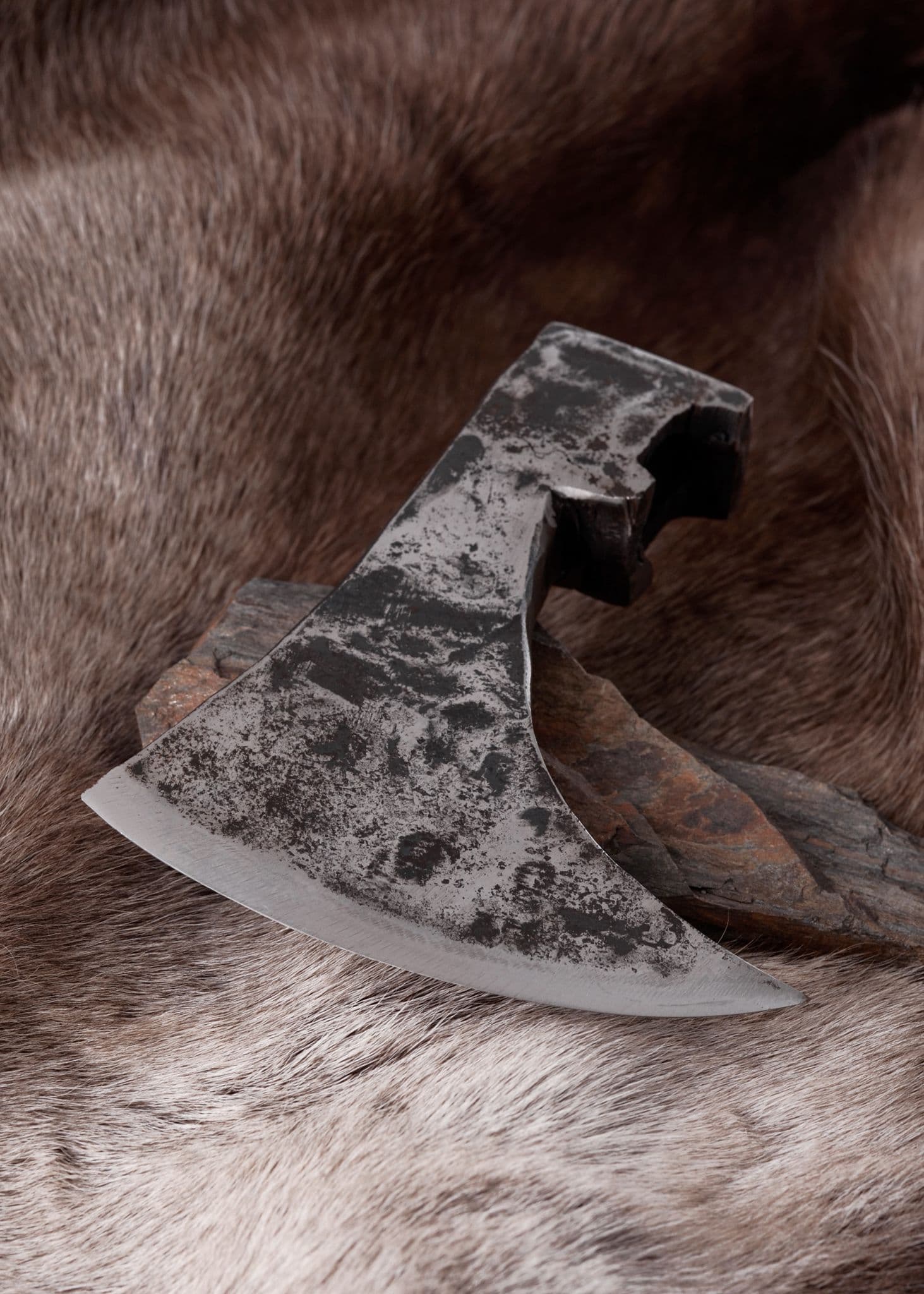 Hand Forged Viking Axeblade approx 19cm