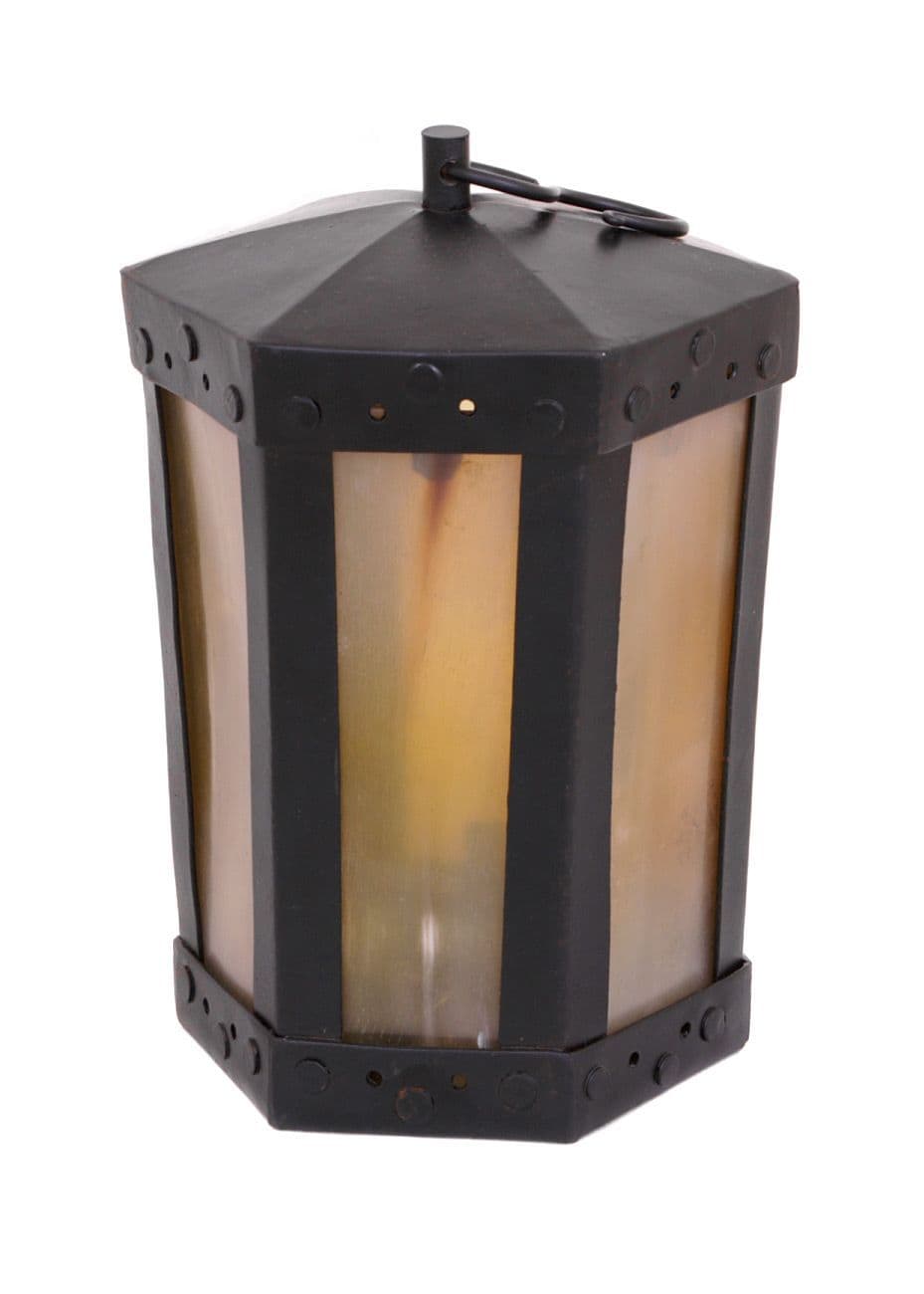 Hexagonal Lantern With Horn Windows