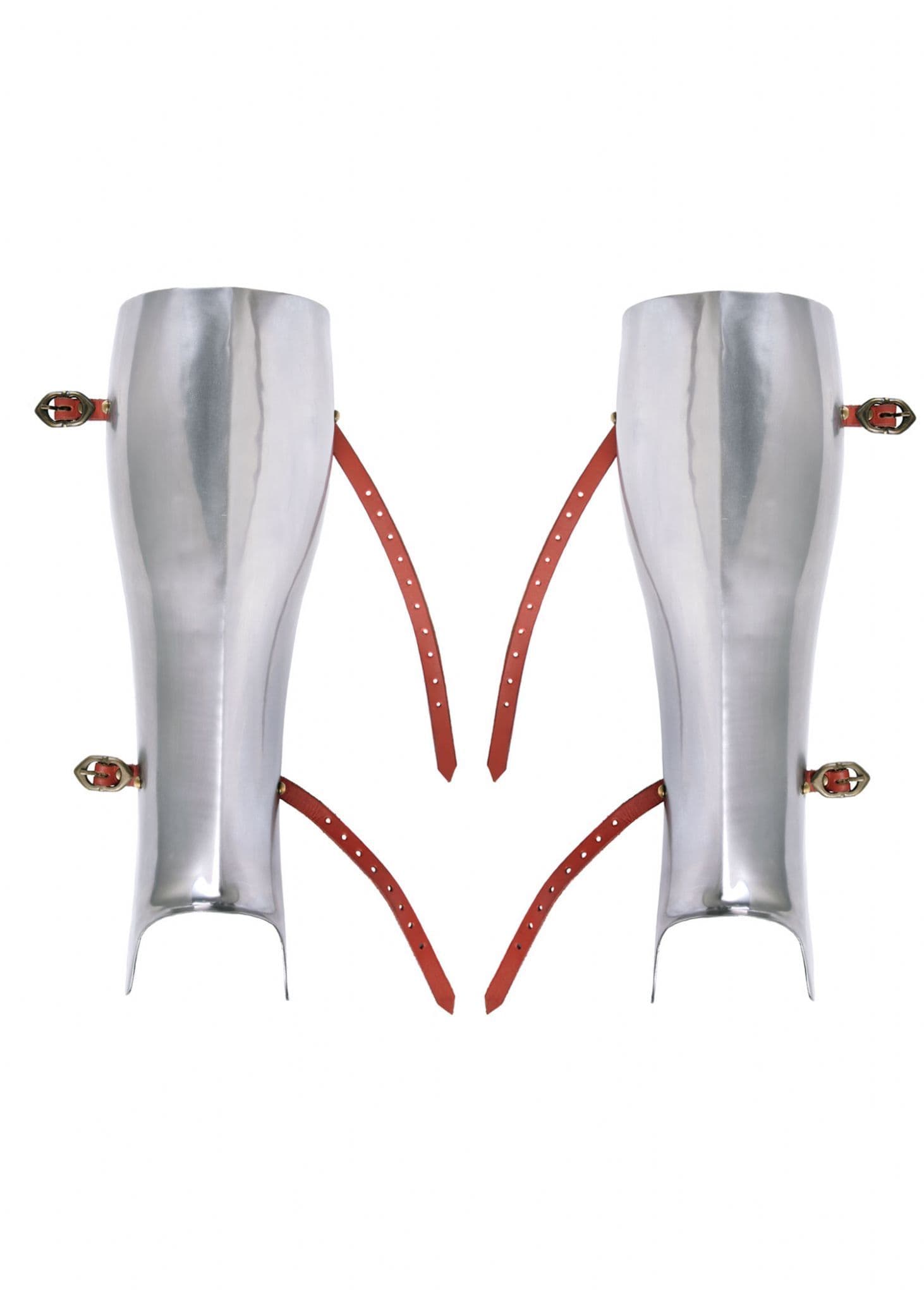 Knights Greaves Steel Pair