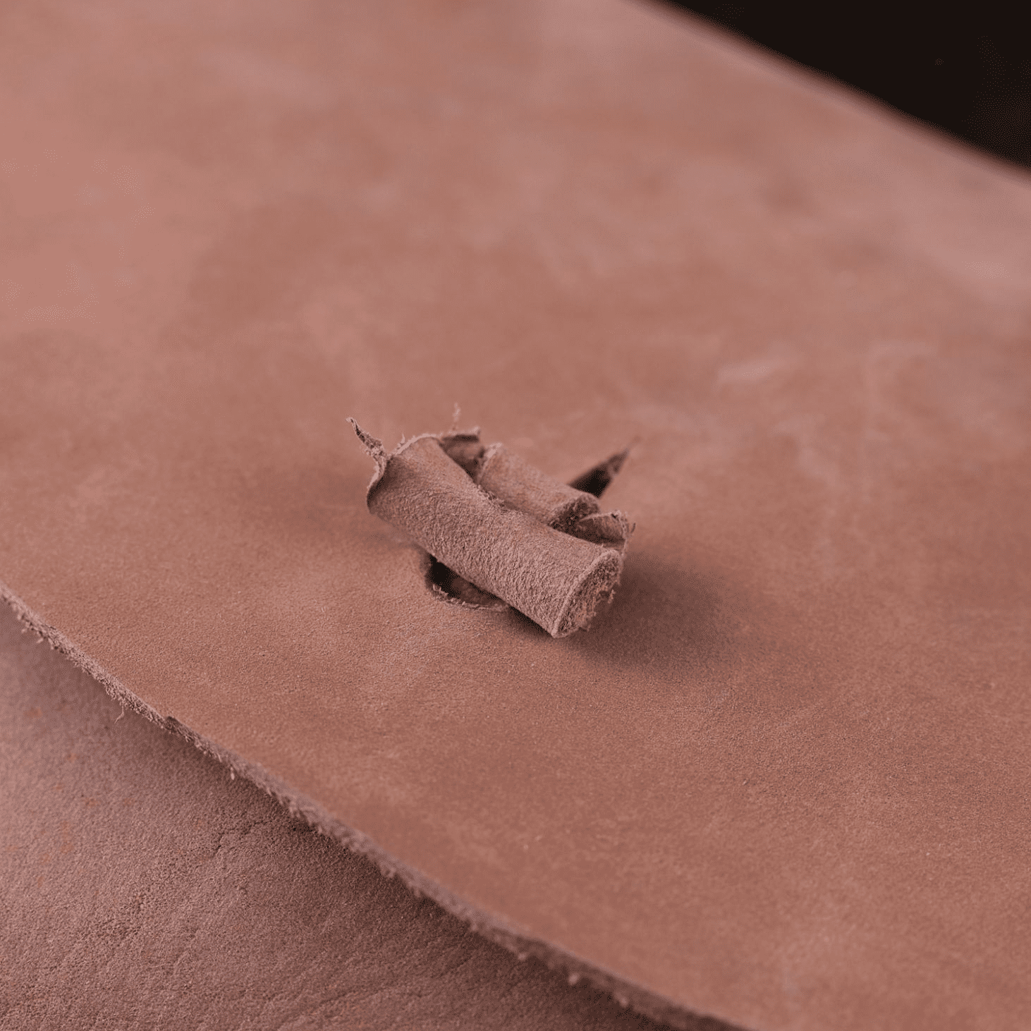 Leather Bag Square With Belt Loops