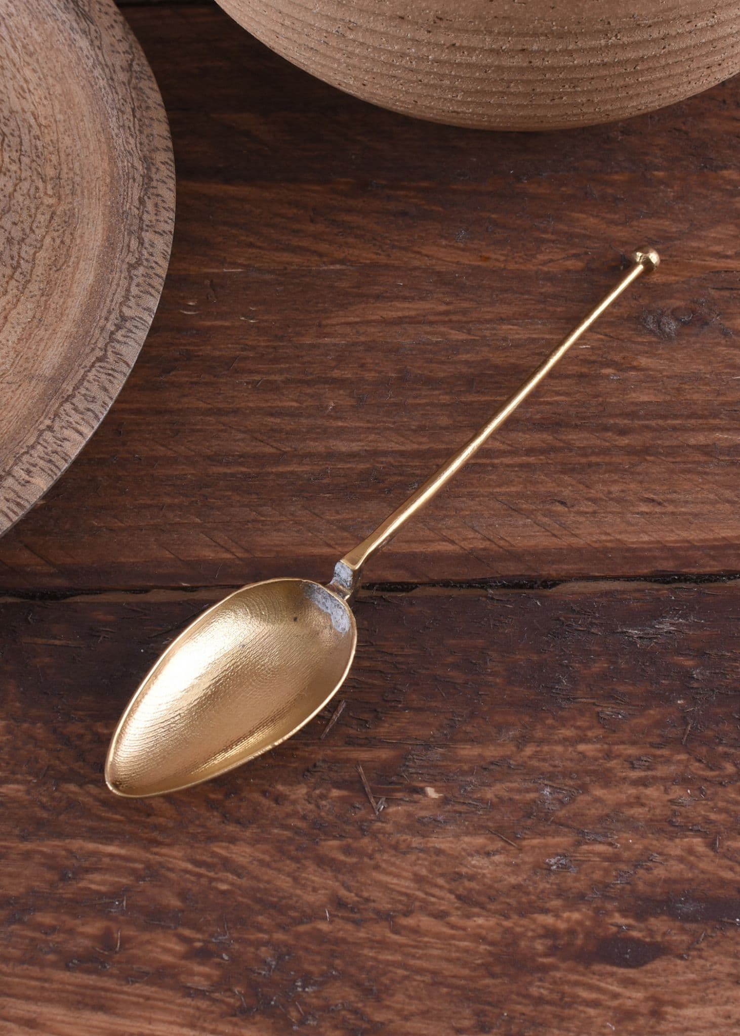 Ligula Brass Roman Spoon