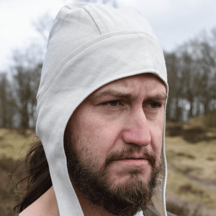 Lined Medieval Coif 100 Cotton