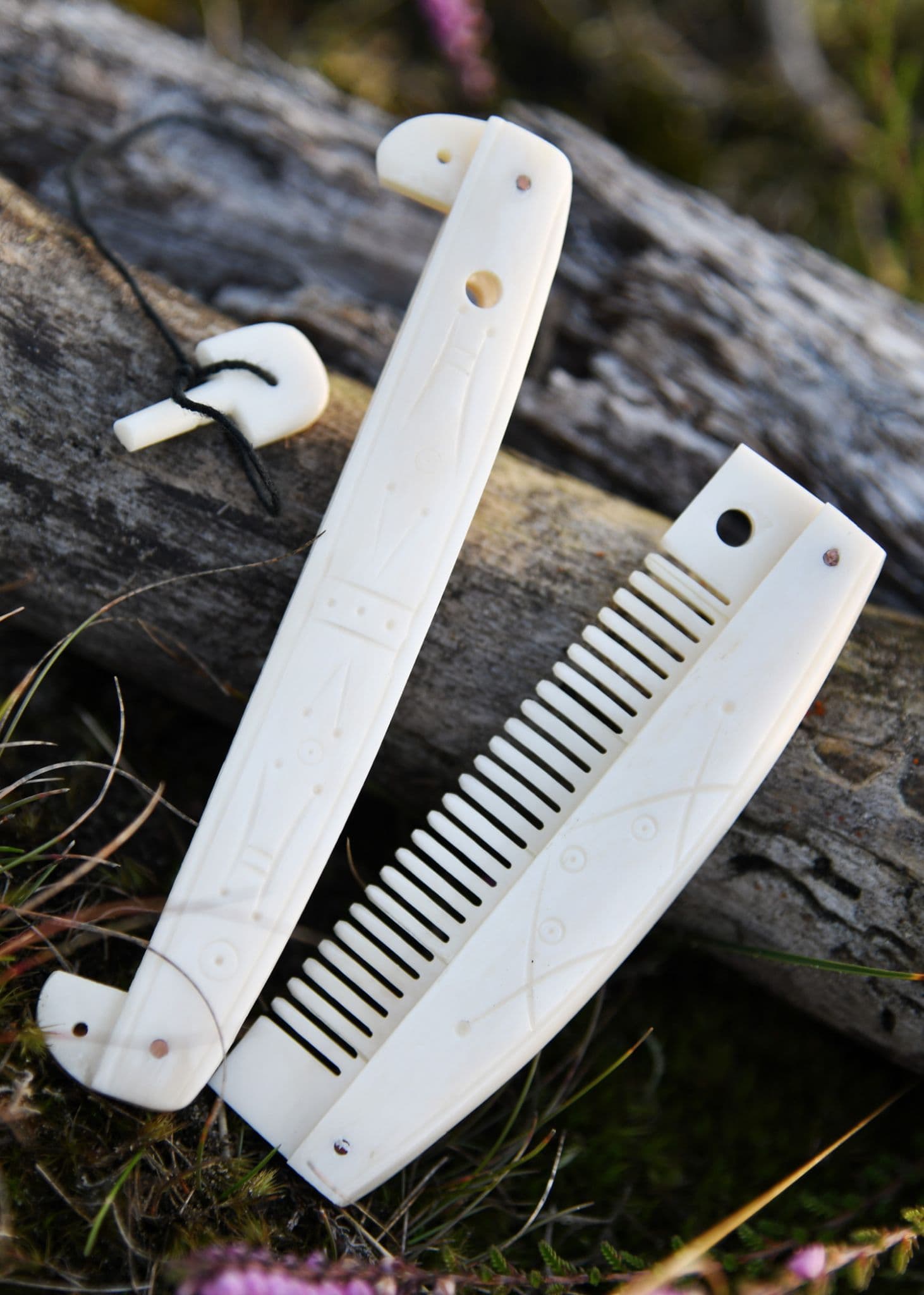 Medieval Bone Comb 12cm