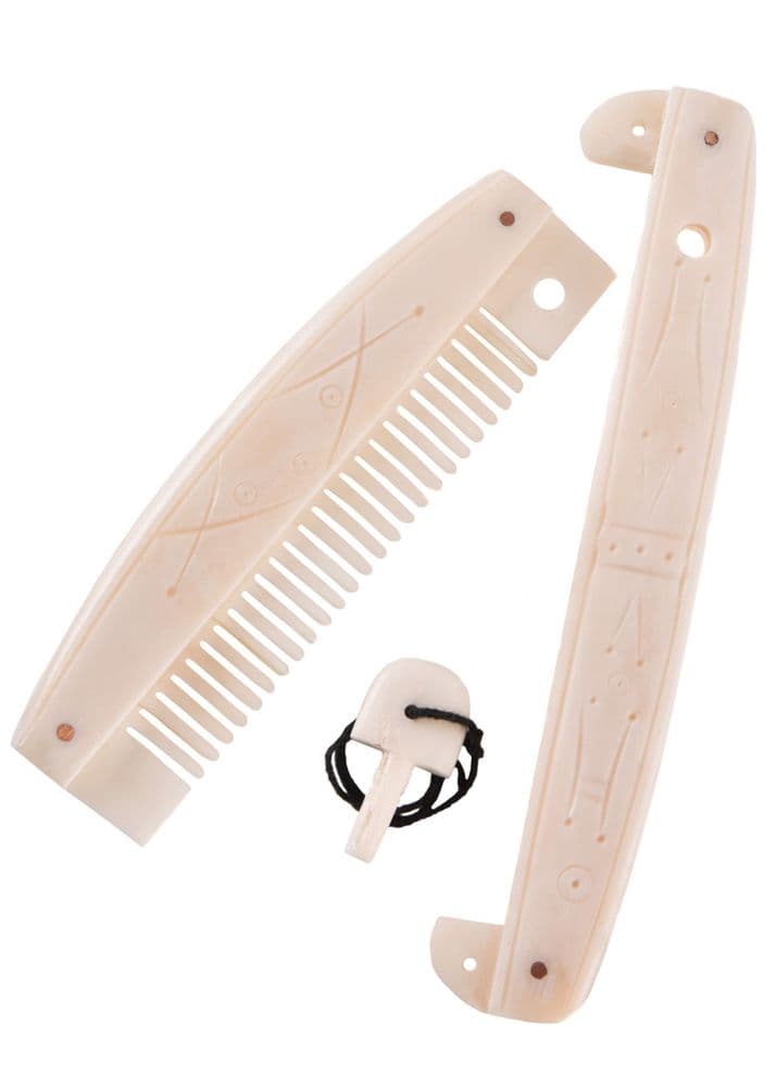 Medieval Bone Comb 12cm