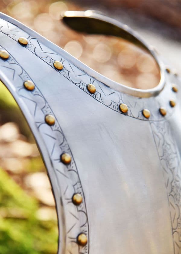 Medieval Breastplate Steel Harness with Engraving
