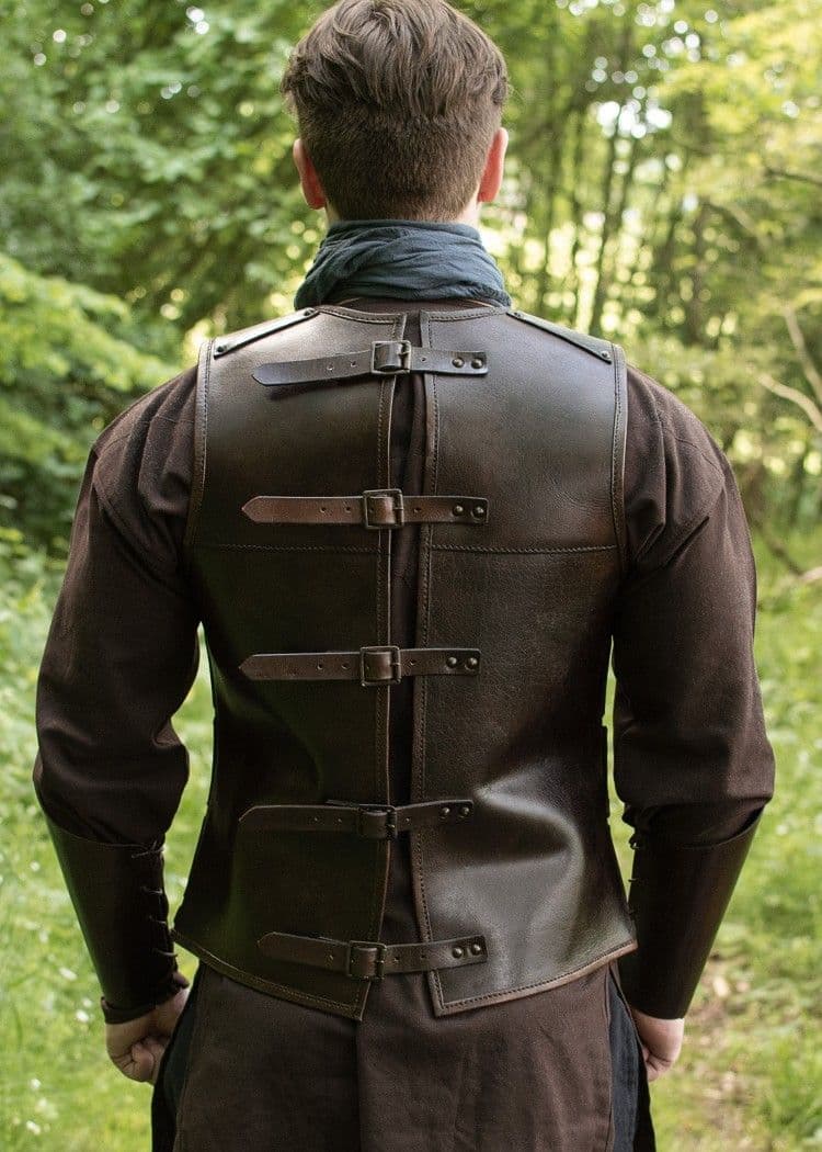 Medieval Brigandine Leather Torso Armour Medium or Large