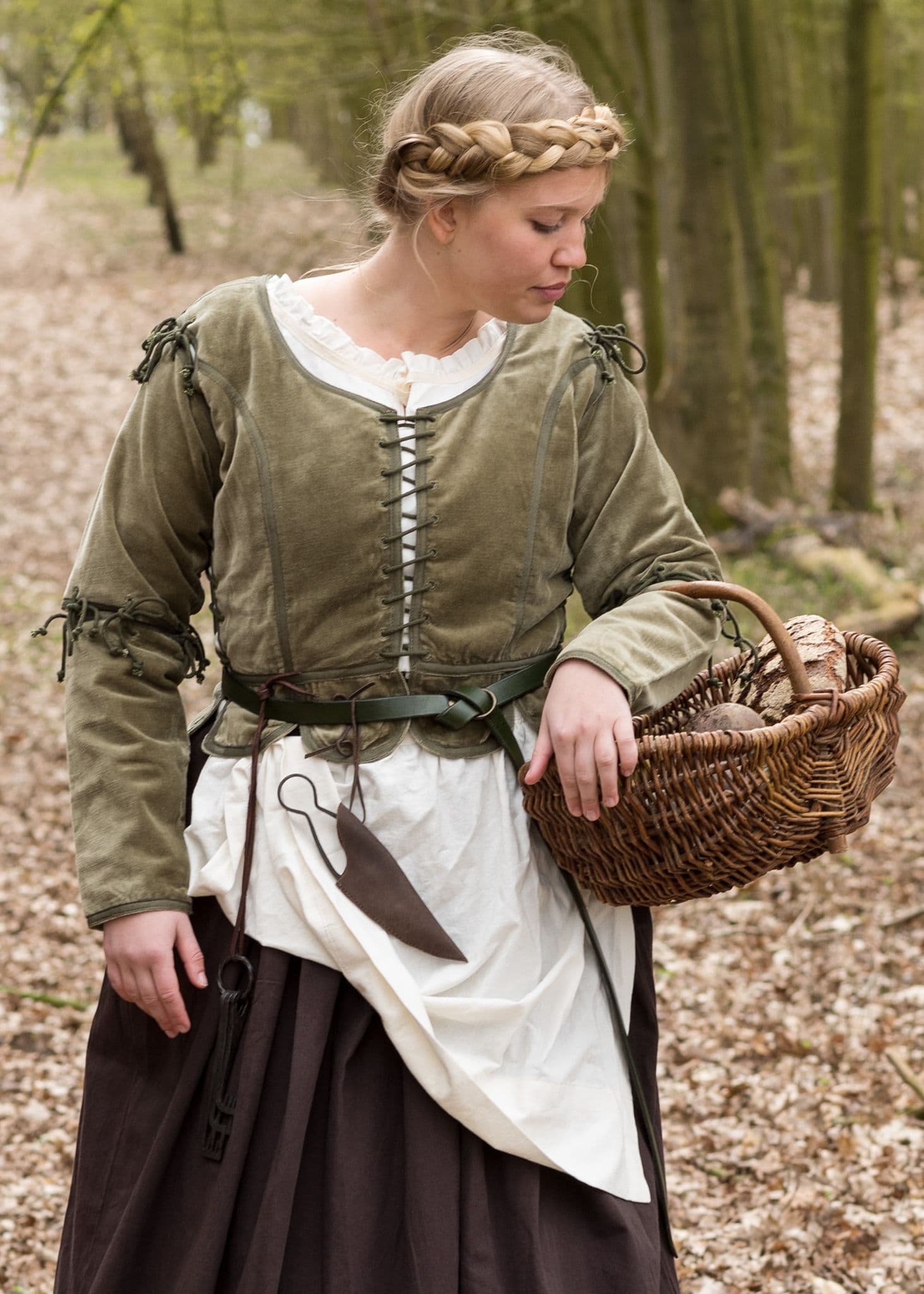 Medieval Ladies Velvet Jacket