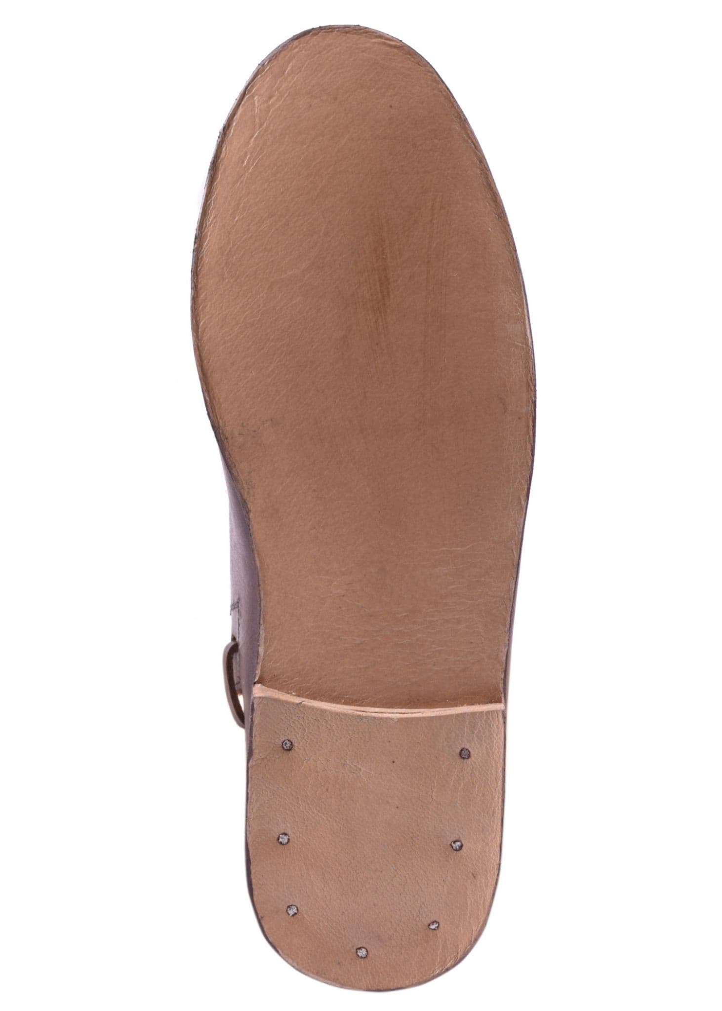 Medieval Side Laced Ankle Boots Dark brown