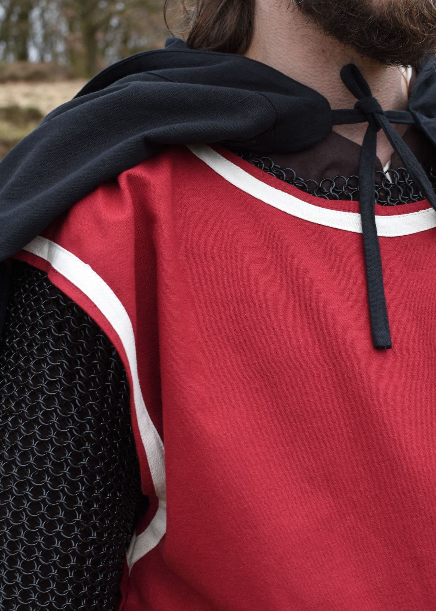 Medieval Tabbard With Edge Trim