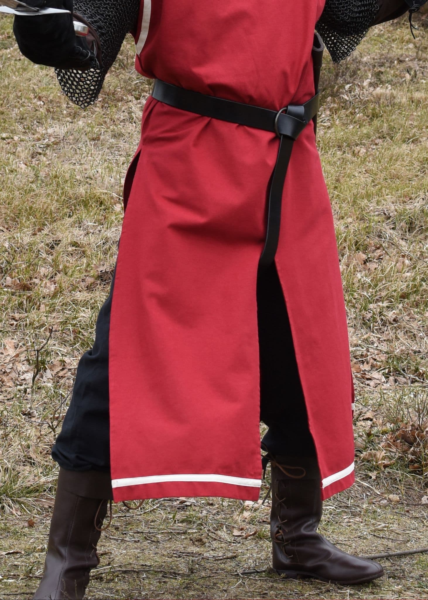 Medieval Tabbard With Edge Trim