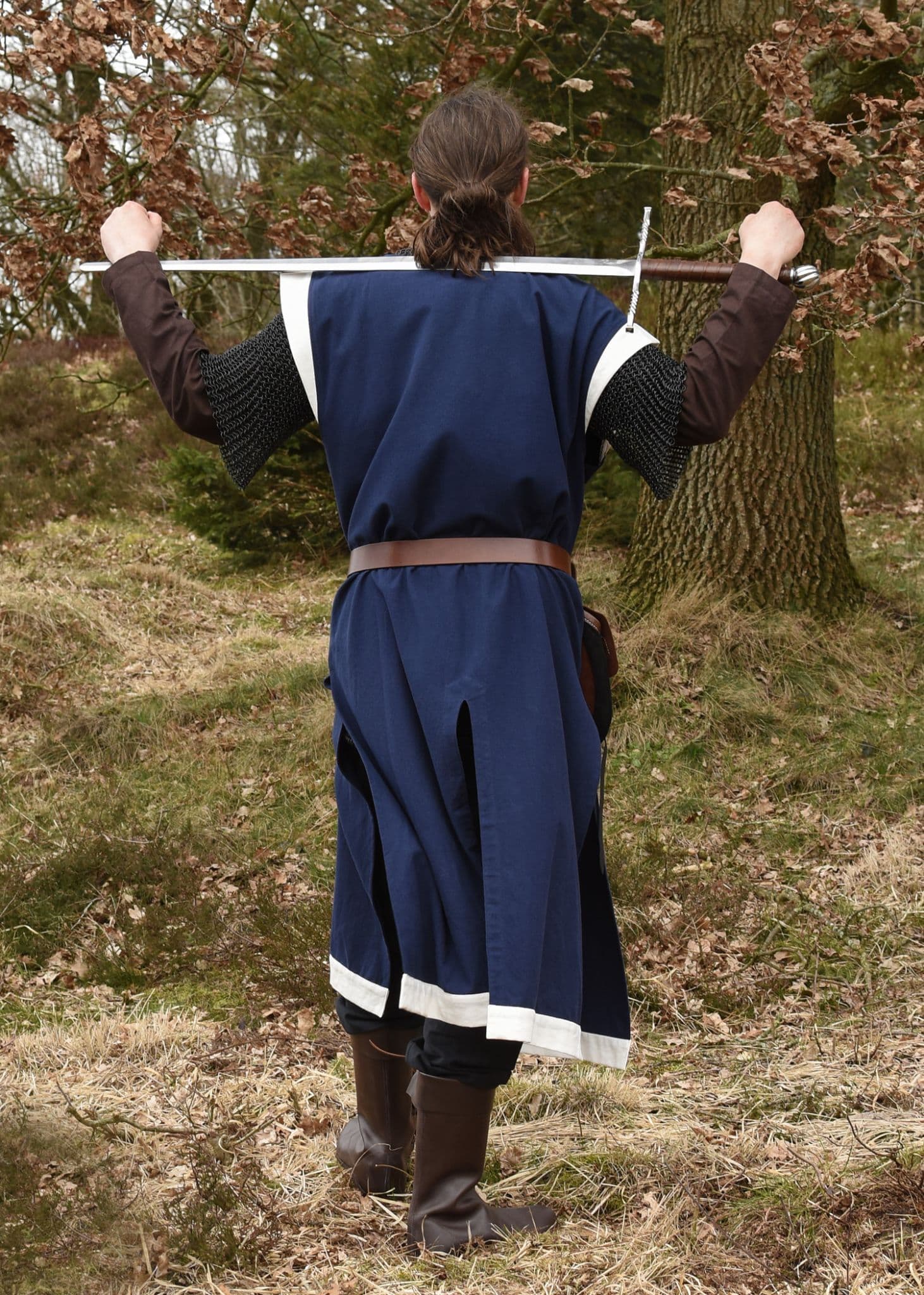 Medieval Tabbard With Edge Trim