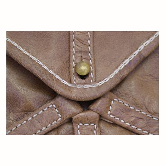 Roman Leather Bag Pera Brown