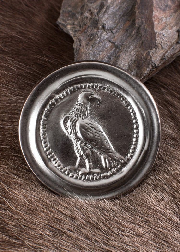 Roman Phalera Small Eagle Brass or Tinned Brass