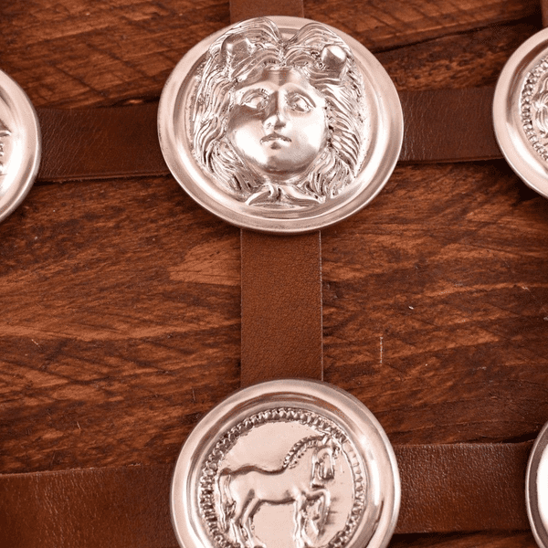 Roman Phalerae Tinned Brass