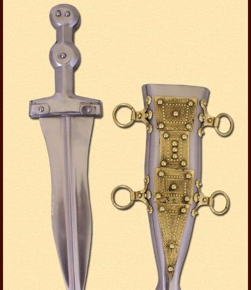 Roman Pugio Circa 1ST C with Brass Fittings