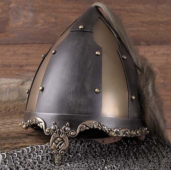 Rus Helmet With Horse Hair Plume