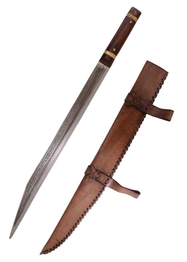 Seax of Beagnoth with Leather Sheath