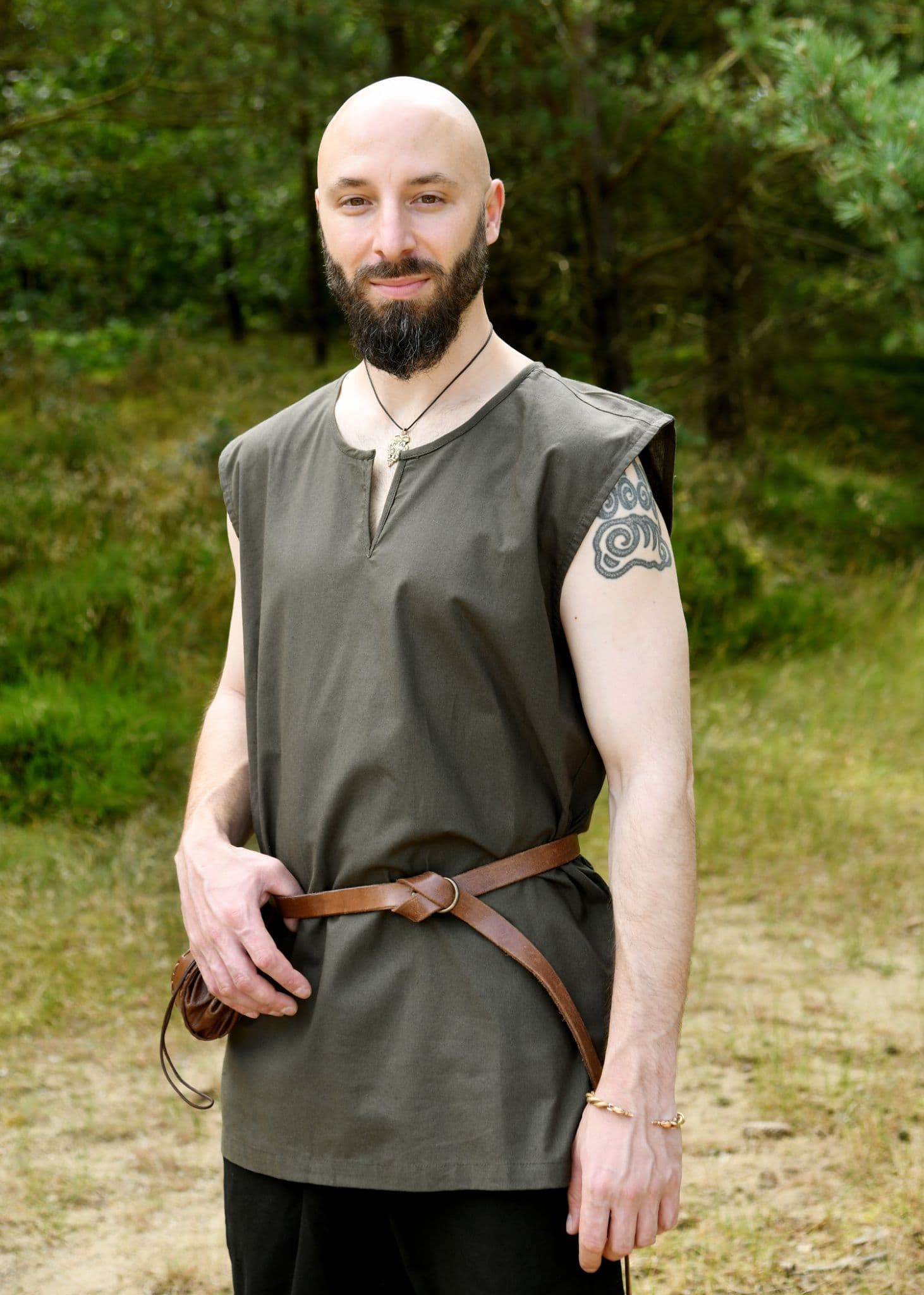 Sleeveless Medieval Tunic