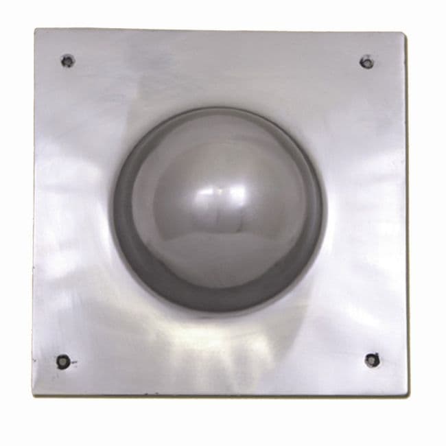 Square Shield Boss 1 6mm Steel