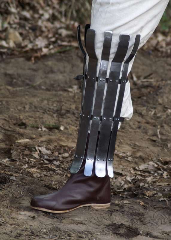 Viking Leg Armour Single 2mm Steel