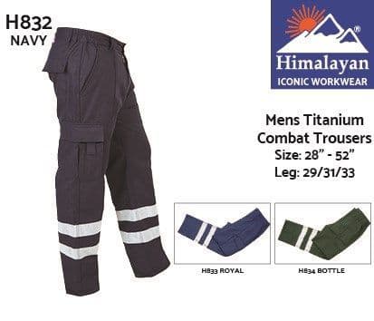 Himalayan Iconic Titanium Combat Trousers Sizes 28-52