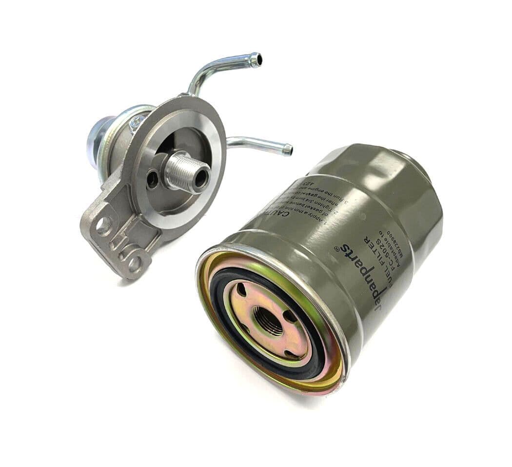 DIESEL LIFT PRIMER PUMP (FUEL FILTER HOUSING & FILTER) FOR MITSUBISHI ...