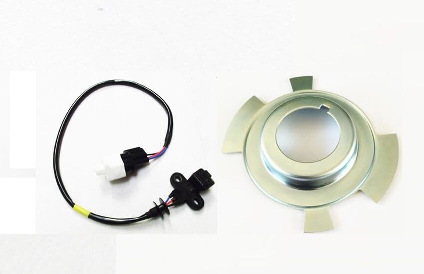 MITSUBISHI L200 K74 SHOGUN SPORT 2.5TD 4D56 CRANK ANGLE SENSOR & BLADE ...