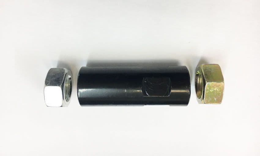 MITSUBISHI L200/SHOGUN SPORT TRACK ROD END ADJUSTER TUBE & LH RH THREAD NUT