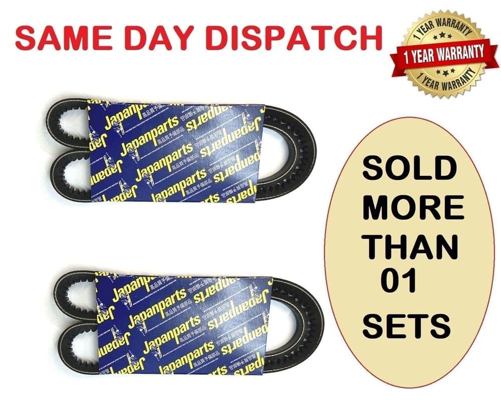 Mitsubishi Pajero Challenger K97 2 8td 4m40 1996 On 2 X Fan Belt