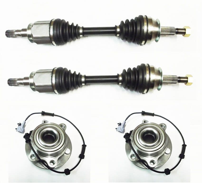NISSAN NAVARA D40 / PATHFINDER R51 2.5DCi MTM FRONT DRIVE SHAFTS ...