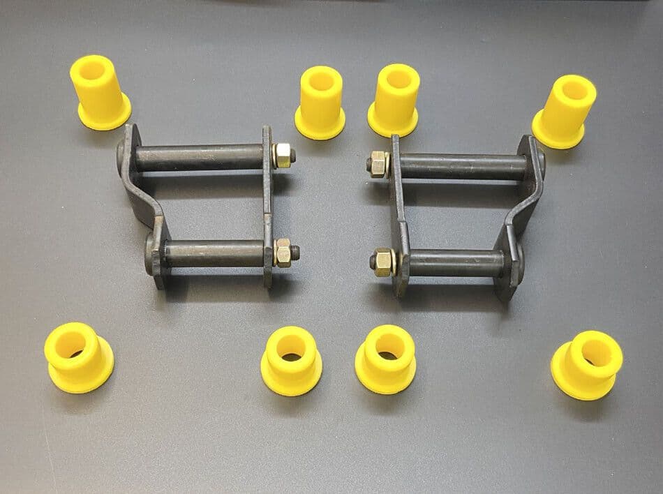 NISSAN NAVARA D40 2.5TD/DCi (05/2005 ON) REAR SUSPENSION SHACKLES & BUSHES