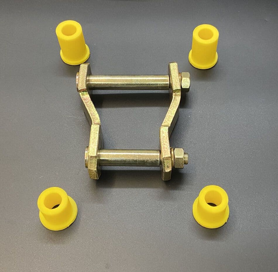 TOYOTA HILUX PICK UP MK6 KUN25 2.5TD 05+ - REAR LEAF SPRING SHACKLE ...