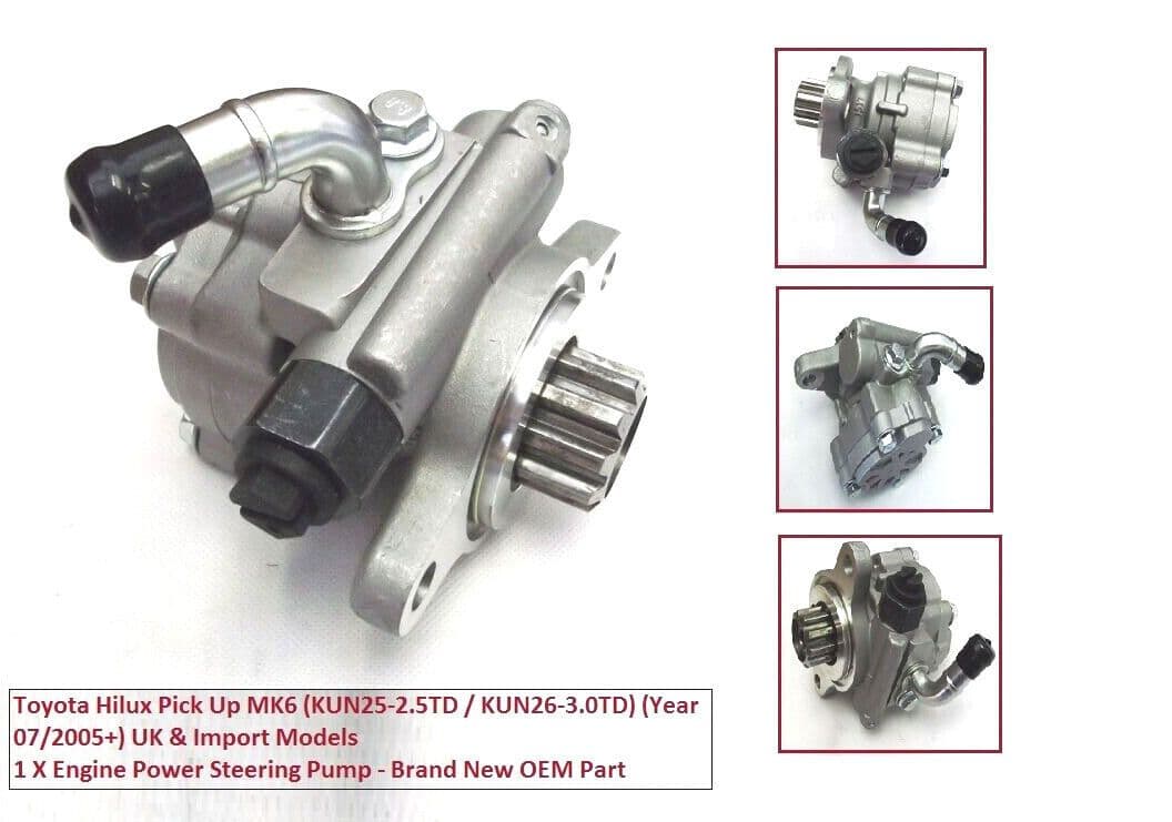 TOYOTA HILUX PICK UP MK6 - KUN25 2.5TD / KUN26 3.0TD (2005+) ENGINE ...