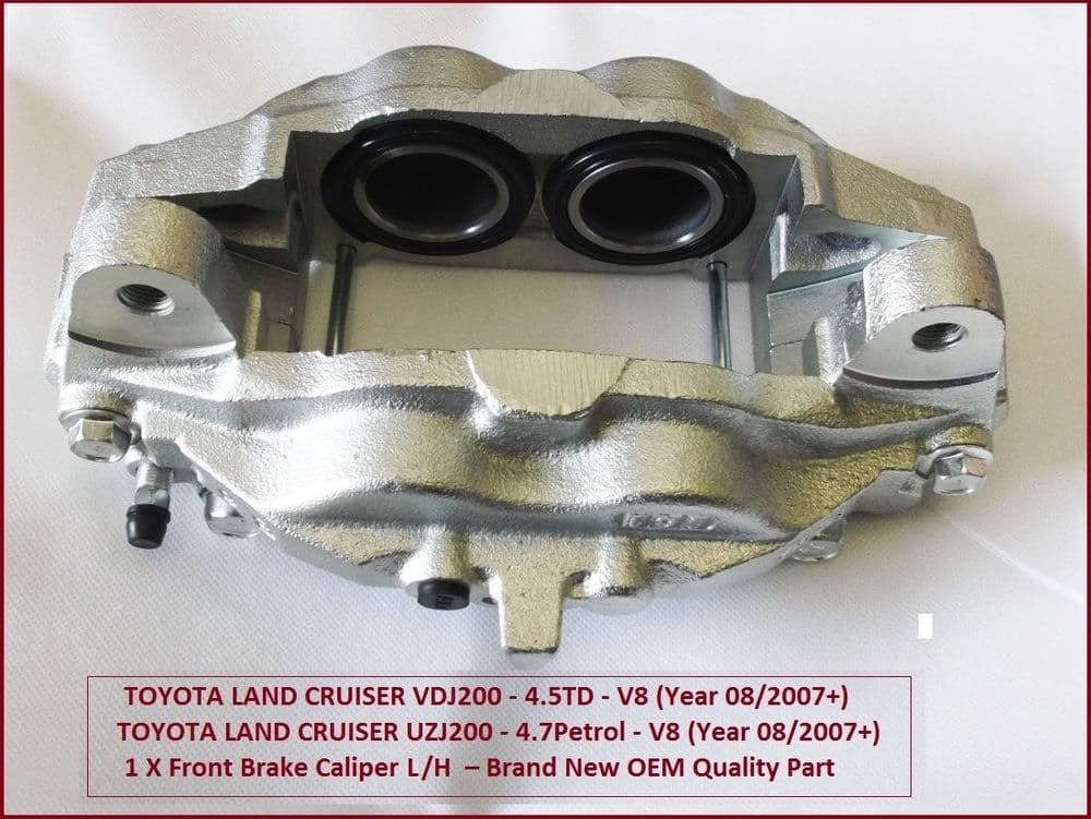 Toyota Land Cruiser (VDJ200-4.5TD/UZJ200-4.7P) V8 Front Brake Caliper L ...
