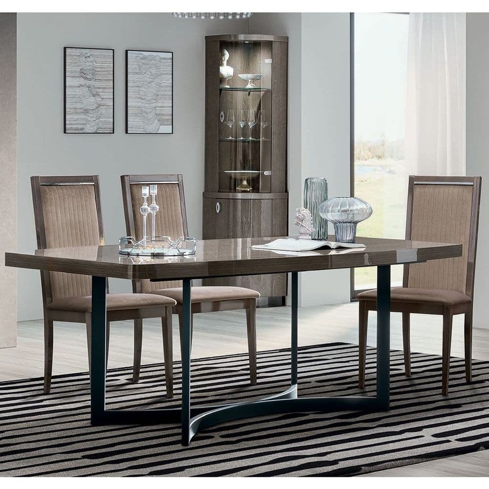 Camel Group | Platinum Dining Table and Chairs | Silver Birch | Grey ...