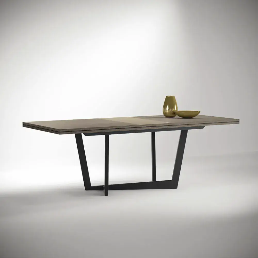 Prestige Dining Table | Tobacco Beige Cream Urban Velvet Wooden | Camel ...